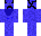 Blue camouflage | Minecraft Skin
