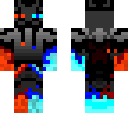 Overlord on fire | Minecraft Skin