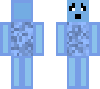 Blue Blockhead | Minecraft Skin