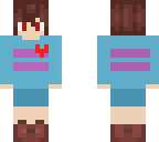 Undertale Evil Frisk Skin | Minecraft Skin