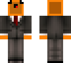 DERPY orange suit | Minecraft Skin
