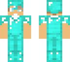 Fake diamond armor | Minecraft Skin