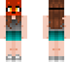 Female FNAF4 Foxy Bully | Minecraft Skin