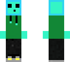 Fixed Blue Slime Skin | Minecraft Skin