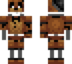 ignited Freddy | Minecraft Skin