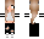 Wavy hair | Minecraft Skin
