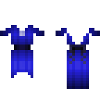 Royal Blue Dress Base | Minecraft Skin