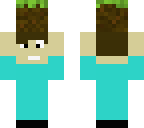 The Ultimate Noob Skin front facing | Minecraft Skin