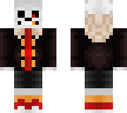 Updated Underfell Sans | Minecraft Skin