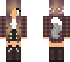 Werewolf girl | Minecraft Skin