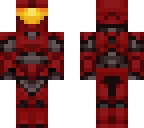 red halo skin | Minecraft Skin