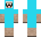 Light blue sheep | Minecraft Skin