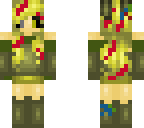 SpringTrap girl | Minecraft Skin