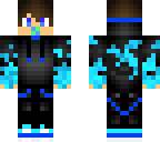 blue fire | Minecraft Skin