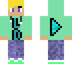 blue locks | Minecraft Skins