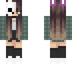 Bunny skeleton girl | Minecraft Skin