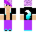 blue wolf boy | Minecraft Skin
