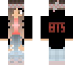 Bts Fan Skin | Minecraft Skin