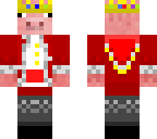 Technoskin Red Cape | Minecraft Skin