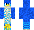 Blue Falcon | Minecraft Skin