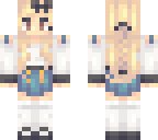 Blue Spring Girl | Minecraft Skin