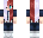 Female Todoroki | Minecraft Skin
