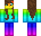 Female Rainbow Block | Minecraft Skin