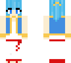 Bulma arabian outfit | Minecraft Skin