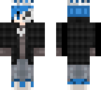 blue reaper | Minecraft Skin