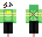 Cross asriel mix | Minecraft Skin