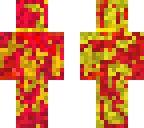 fireing man | Minecraft Skin