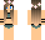 Summer Bikini - Alex Model | Minecraft Skin
