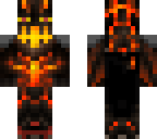 Fire Demon | Minecraft Skin