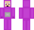 PURPLE TELETUBBY | Minecraft Skin