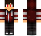 Red Eyed boy | Minecraft Skin