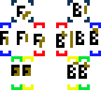 Skin template for photoshop editing | Minecraft Skin