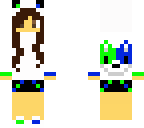 Cute dog Girl | Minecraft Skin