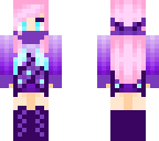 Fuwa Fuwa Foof Kiri Kiri girl | Minecraft Skin