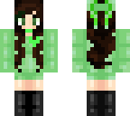 UNDERTALE kindness soul | Minecraft Skin