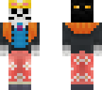 brook one piece | Minecraft Skins
