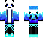 Blue panda | Minecraft Skin
