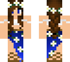 Coachella Flower GIrl | Minecraft Skin