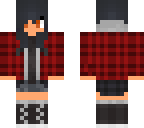 Aphmau in a red outfit | Minecraft Skin