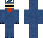 Censored Cookie Monster | Minecraft Skin