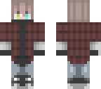 64x32 Anime Boy | Minecraft Skin