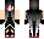 Demon Wolf Girl | Minecraft Skin