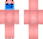 pig and slime blue | Minecraft Skin