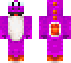 Apixelados morado | Minecraft Skin