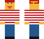 Waldo with hat | Minecraft Skin