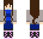 Undertale Integrity Blue Soul Minecraft Skins